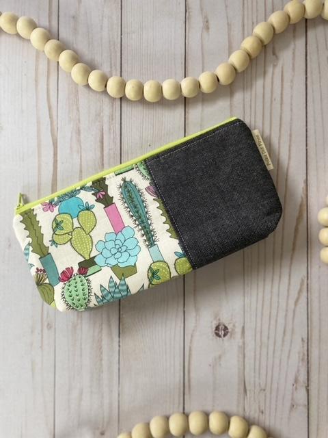 Pencil Pouches – Polka Dot Pines