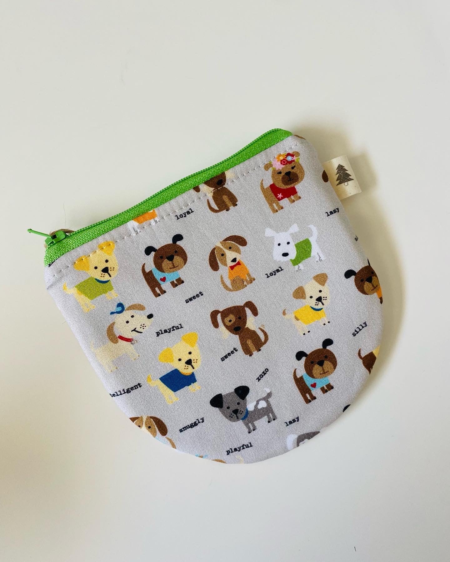 Puppy Petal Pouch – Polka Dot Pines